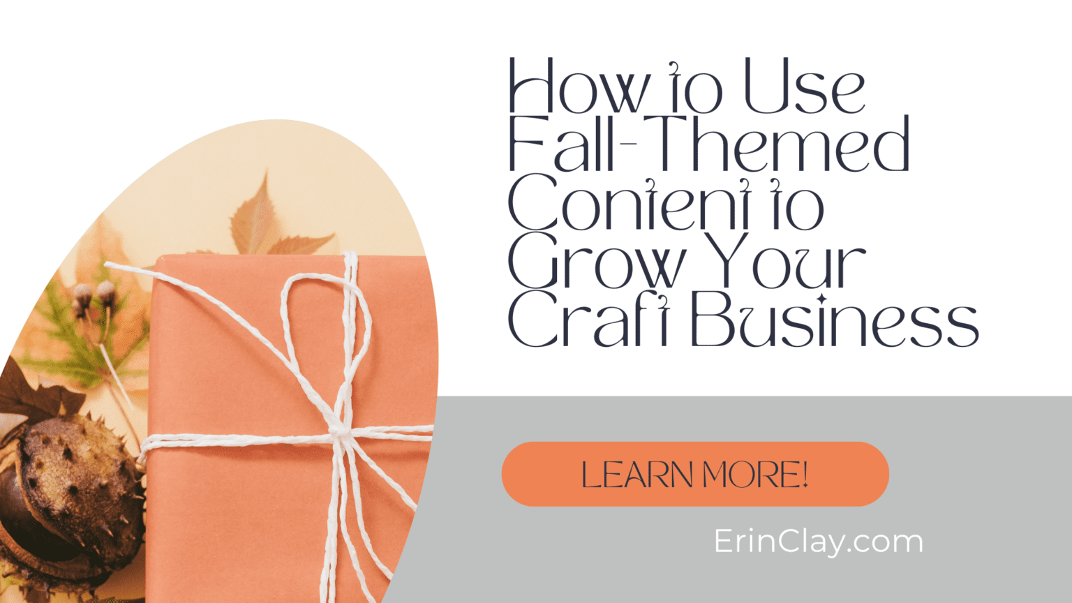 How to Use Fall-Themed Content to Grow Your Craft Business